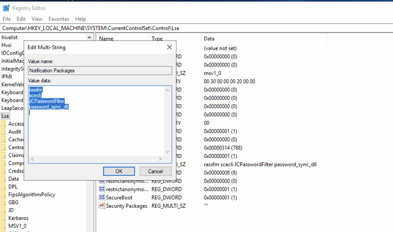Configure ADI: Manage AD users, security groups, and passwords