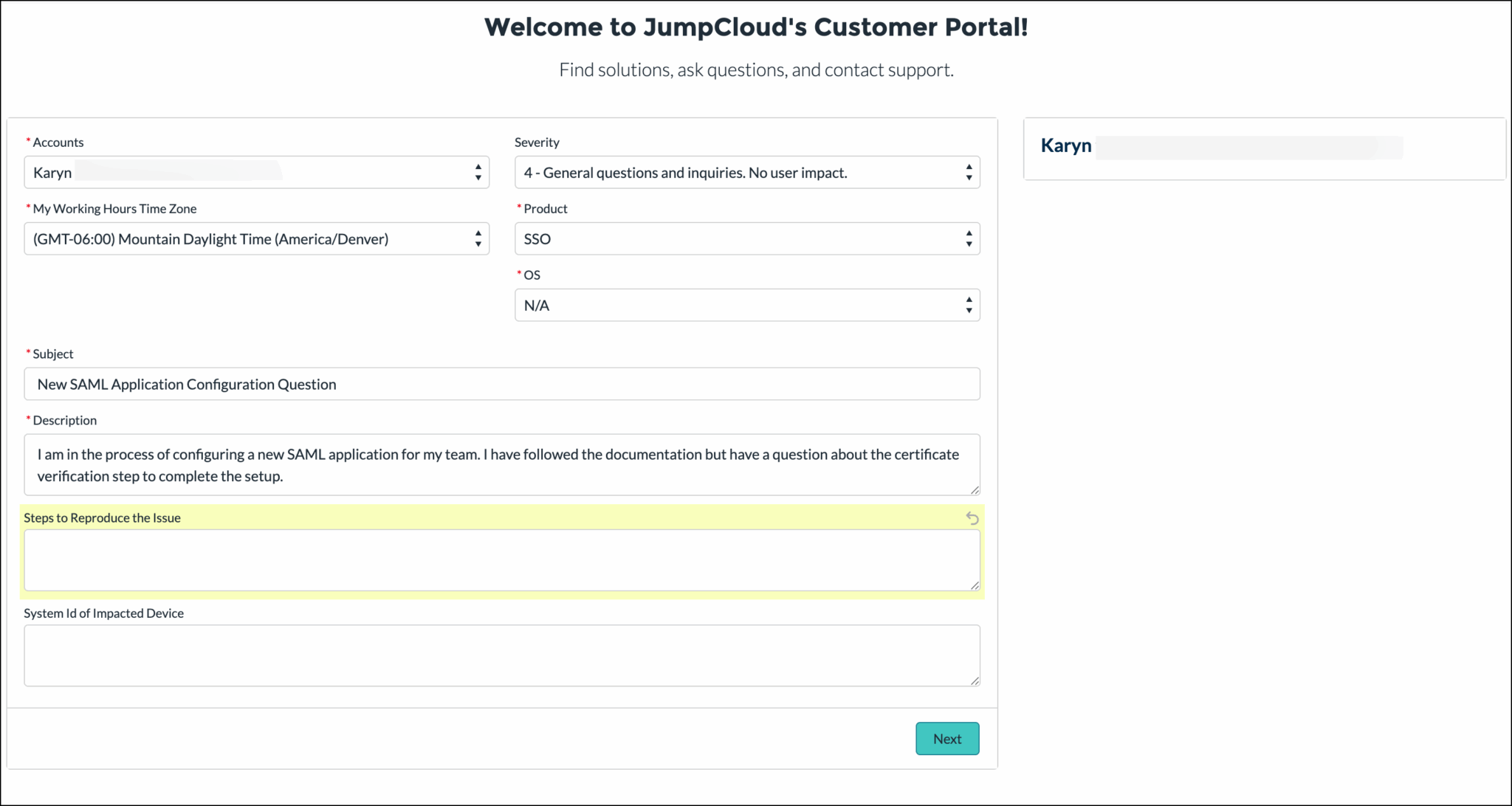 Contact JumpCloud Support - JumpCloud