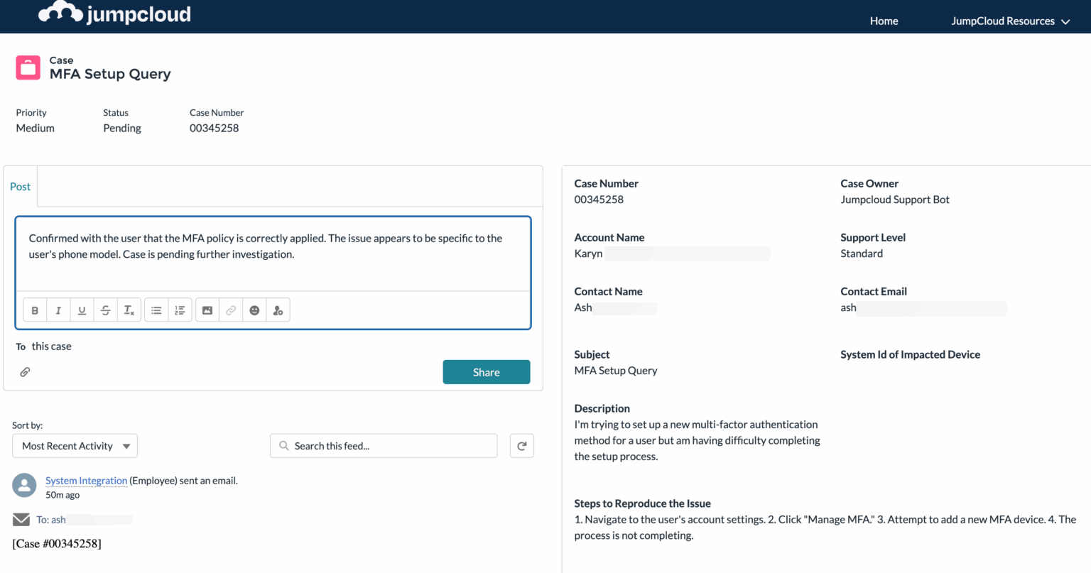 Streamlining Support for Our Customers - JumpCloud