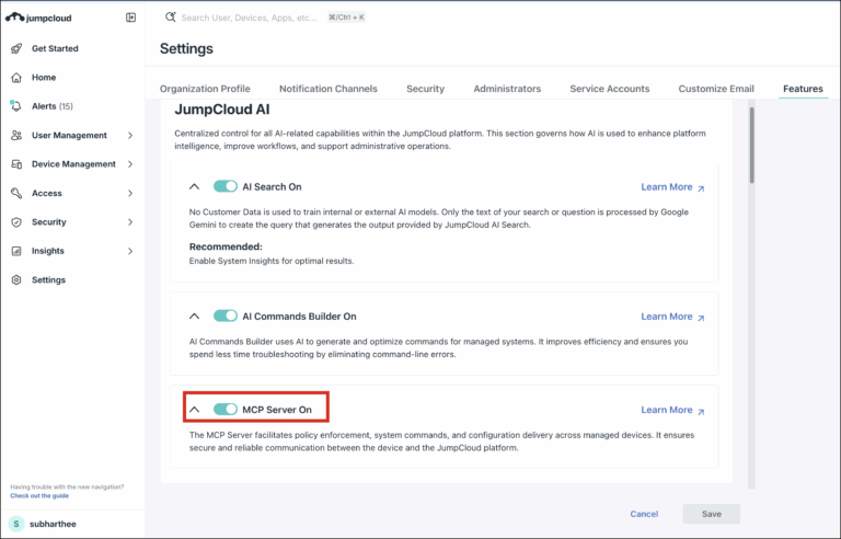 Get Started: JumpCloud MCP Server - JumpCloud