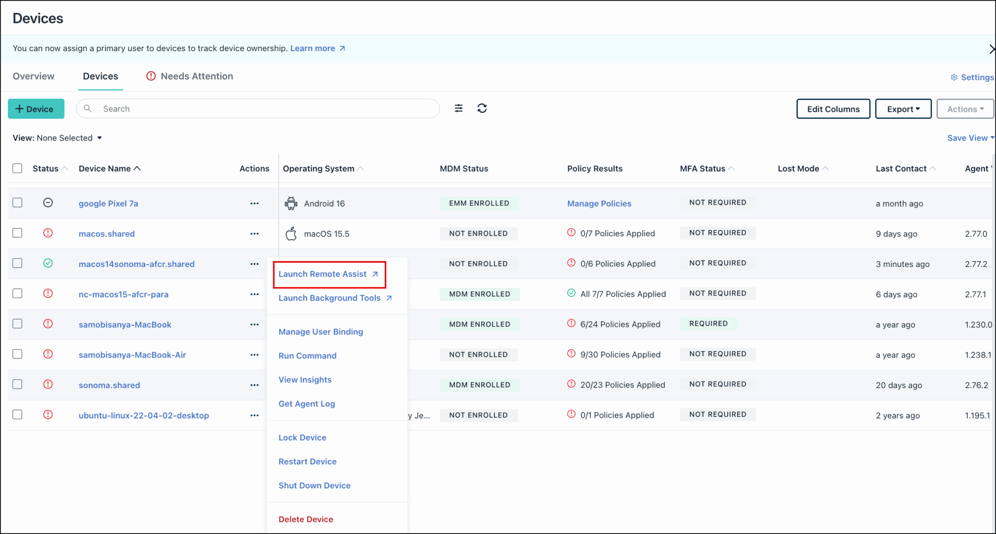 Get Started: Remote Assist - JumpCloud